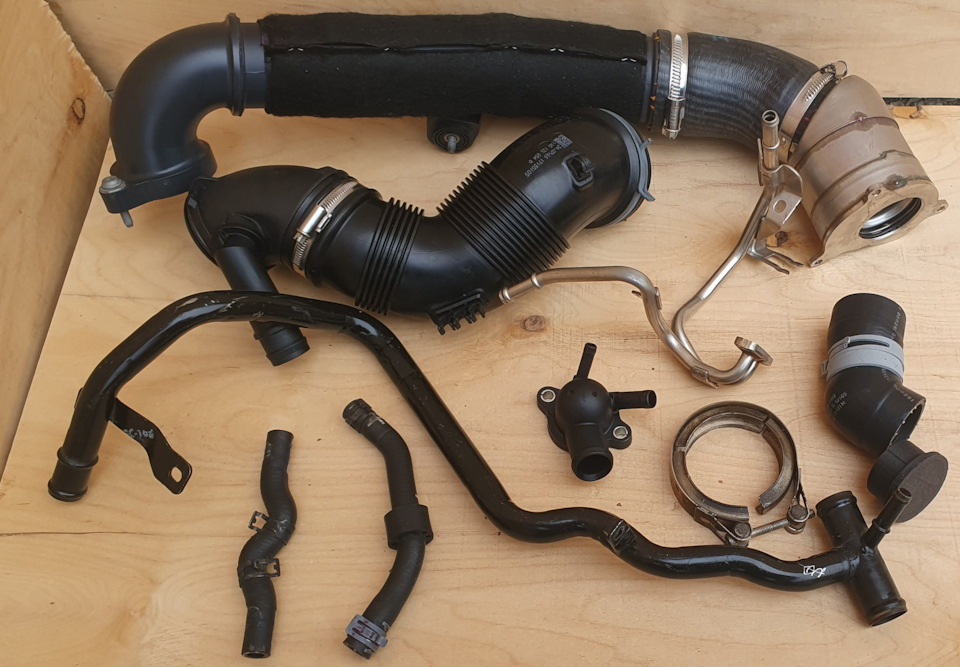 Свап комплект турбины 190лс взамен 150лс на VAG 2.0TDI EA288 на ...