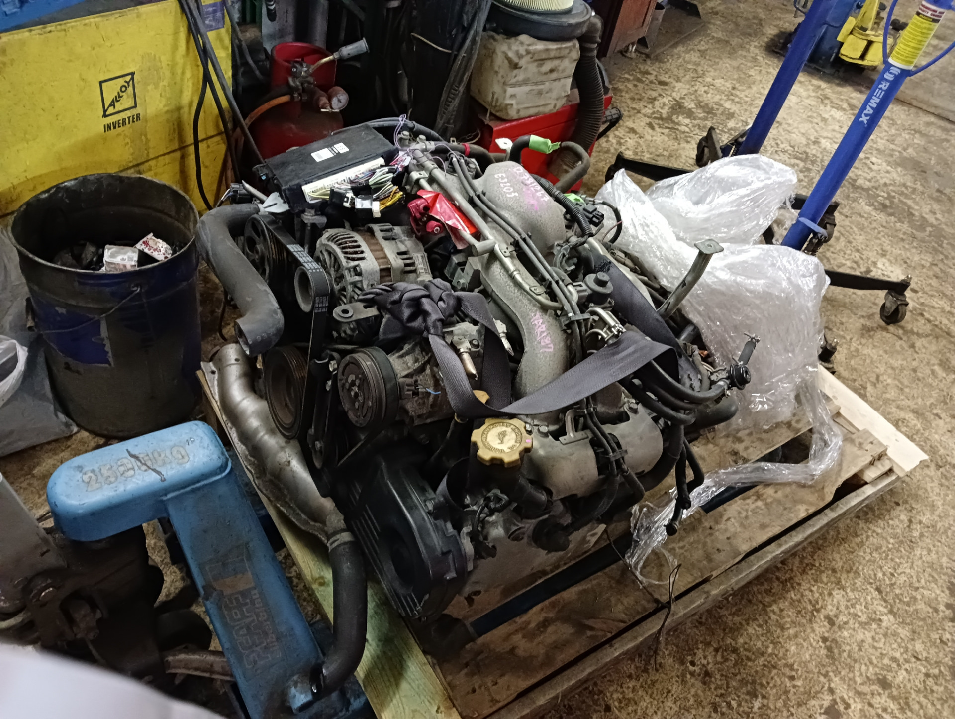 Приход нового сердца — Subaru Impreza (GD/GG), 2 л, 2004 года ...