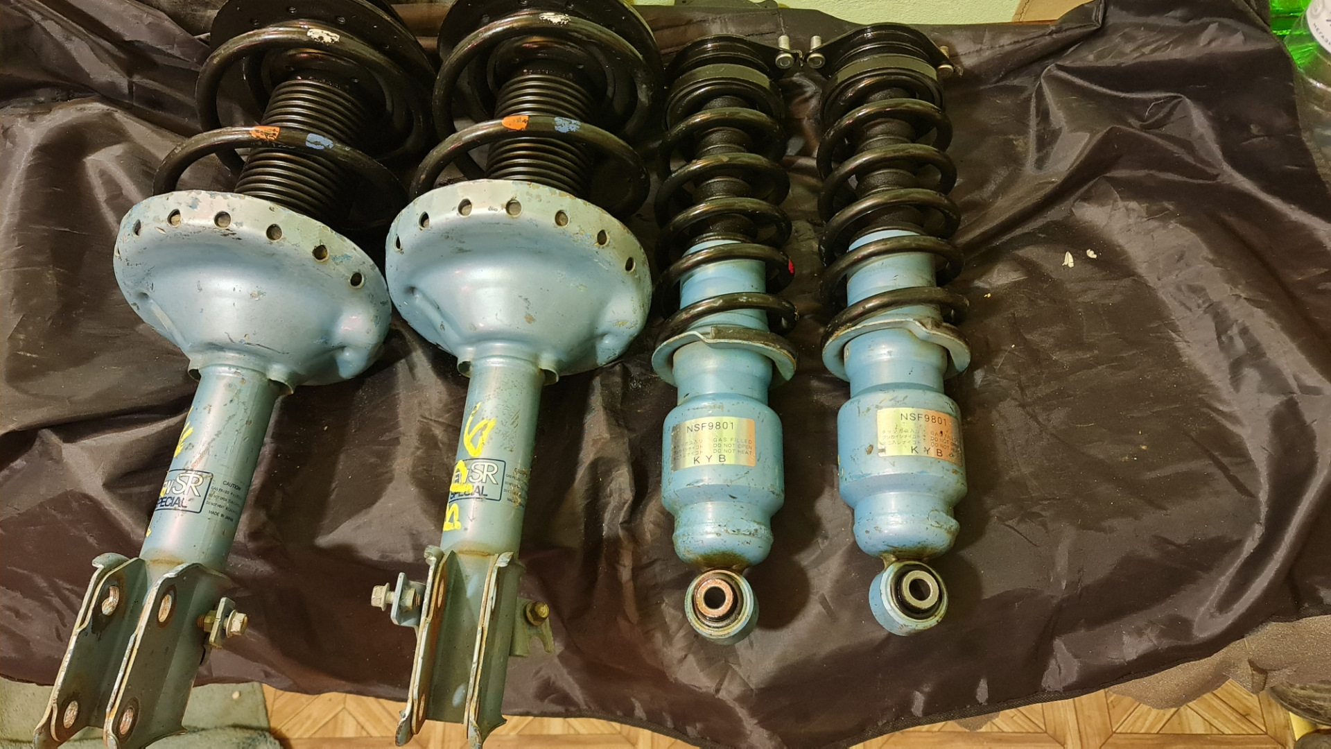 KYB NEW SR — Subaru Outback (BP), 3 л, 2007 года | тюнинг | DRIVE2