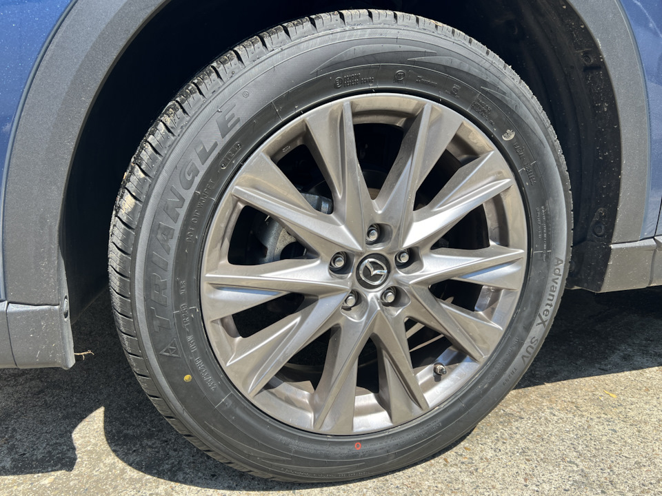 Triangle TR 259 — Mazda CX-5 (2G), 2 л, 2019 года | шины | DRIVE2