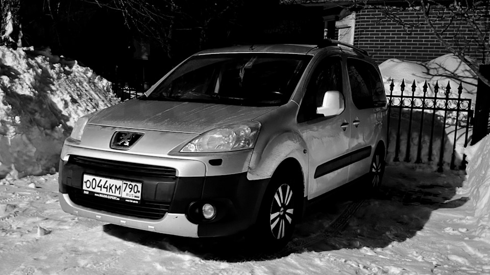 Перекладины для рейлингов — Peugeot Partner Tepee, 1,6 л, 2009 года ...