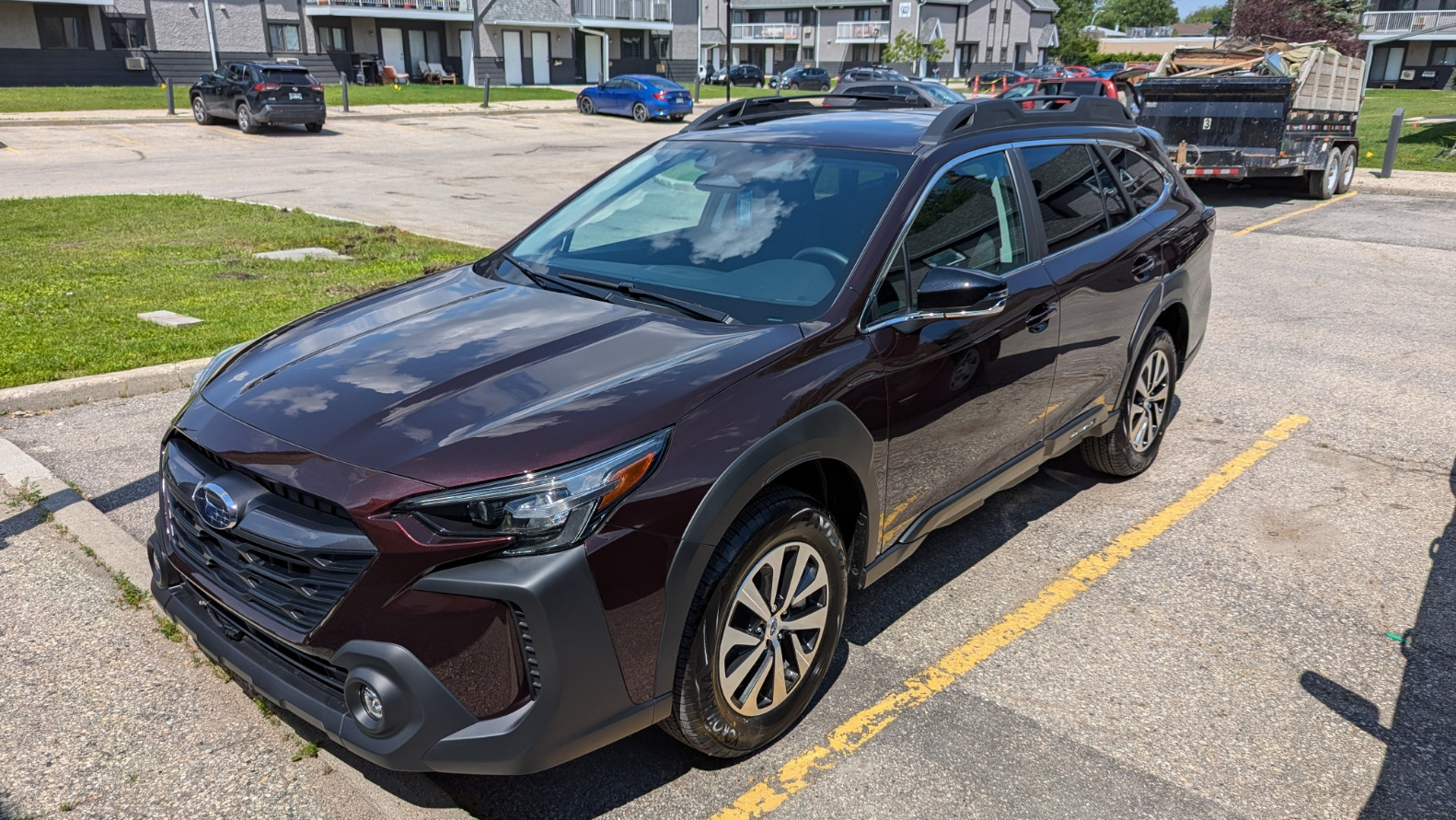 Subaru Outback (BT) 2.5 бензиновый 2024 | на DRIVE2