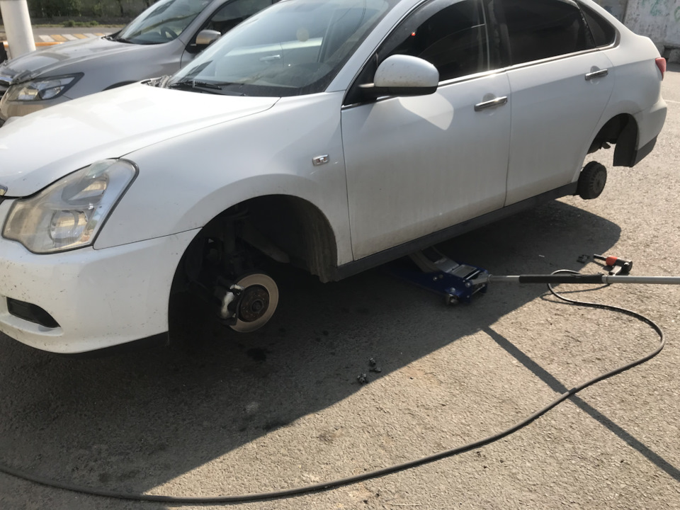 И снова Виатти — Nissan Almera V (G11/15), 1,6 л., 2014 года | шины ...