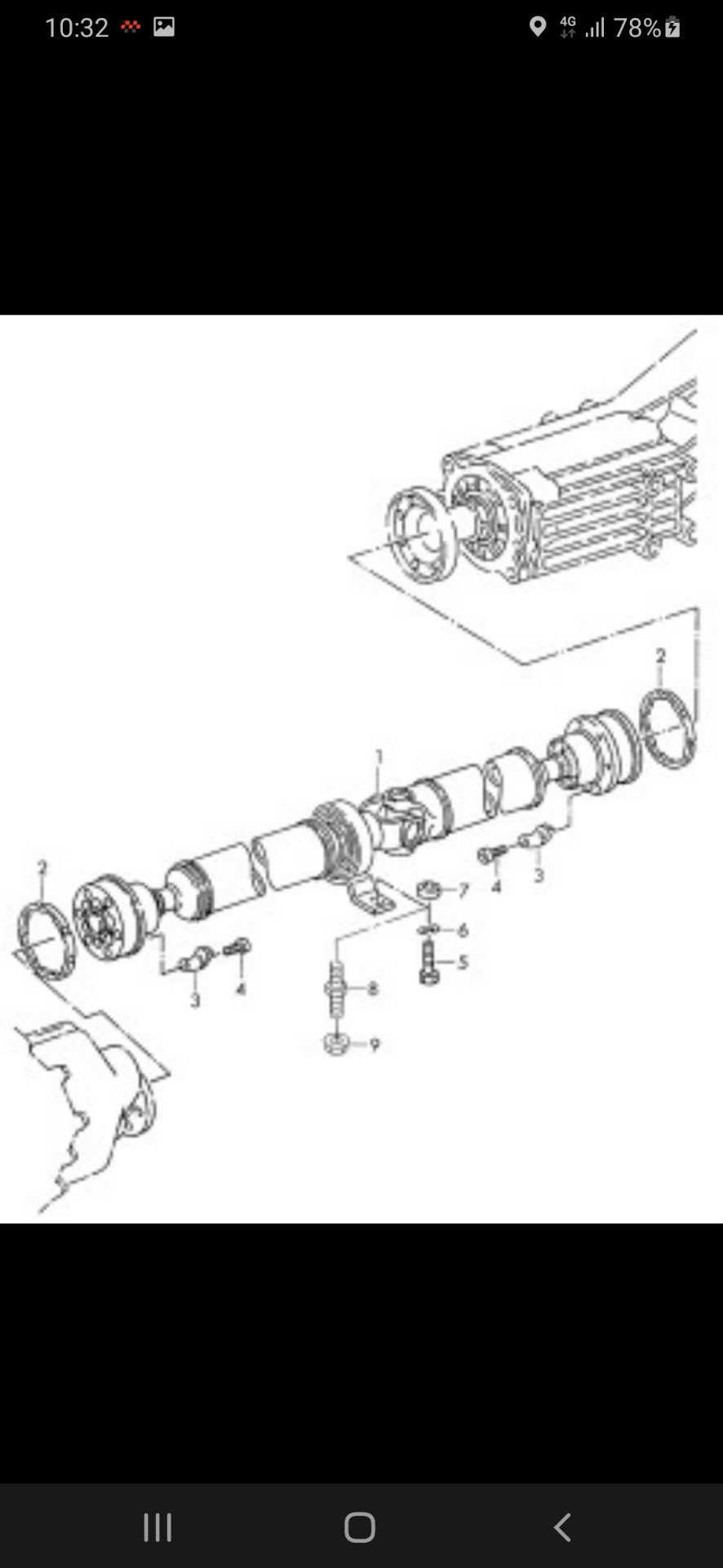 Ищу кардан 4A0 521 101 B, Audi A6 C4 2.5TDI AEL МКПП6 — Audi A6 (C4), 2 ...