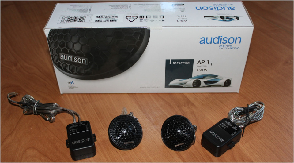 Установка динамиков Audison Prima AP 1 с кроссоверами в задние двери ...