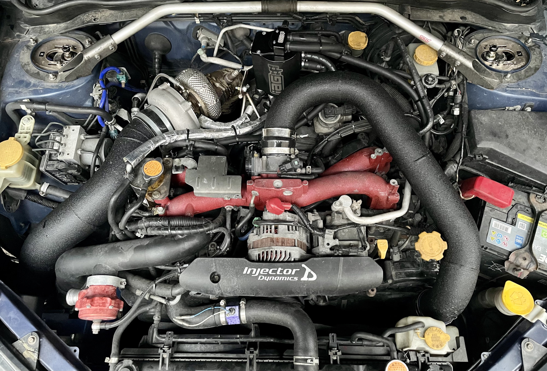 Подготовка к 2024. Настройка на новой горячке. — Subaru Impreza WRX STI (GV/GR), 2,5 л, 2008 ...