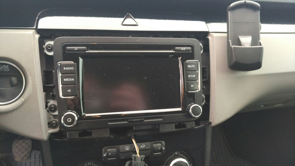 RNS-510 вместо RCD-510 — Volkswagen Passat Variant (B6), 1,4 л, 2009 ...