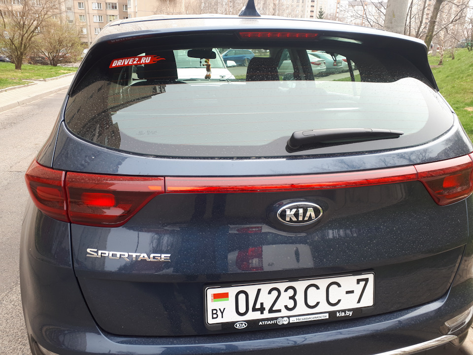 наклейки DRIVE2.RU ! на машине — KIA Sportage (4G), 2 л, 2019 года ...