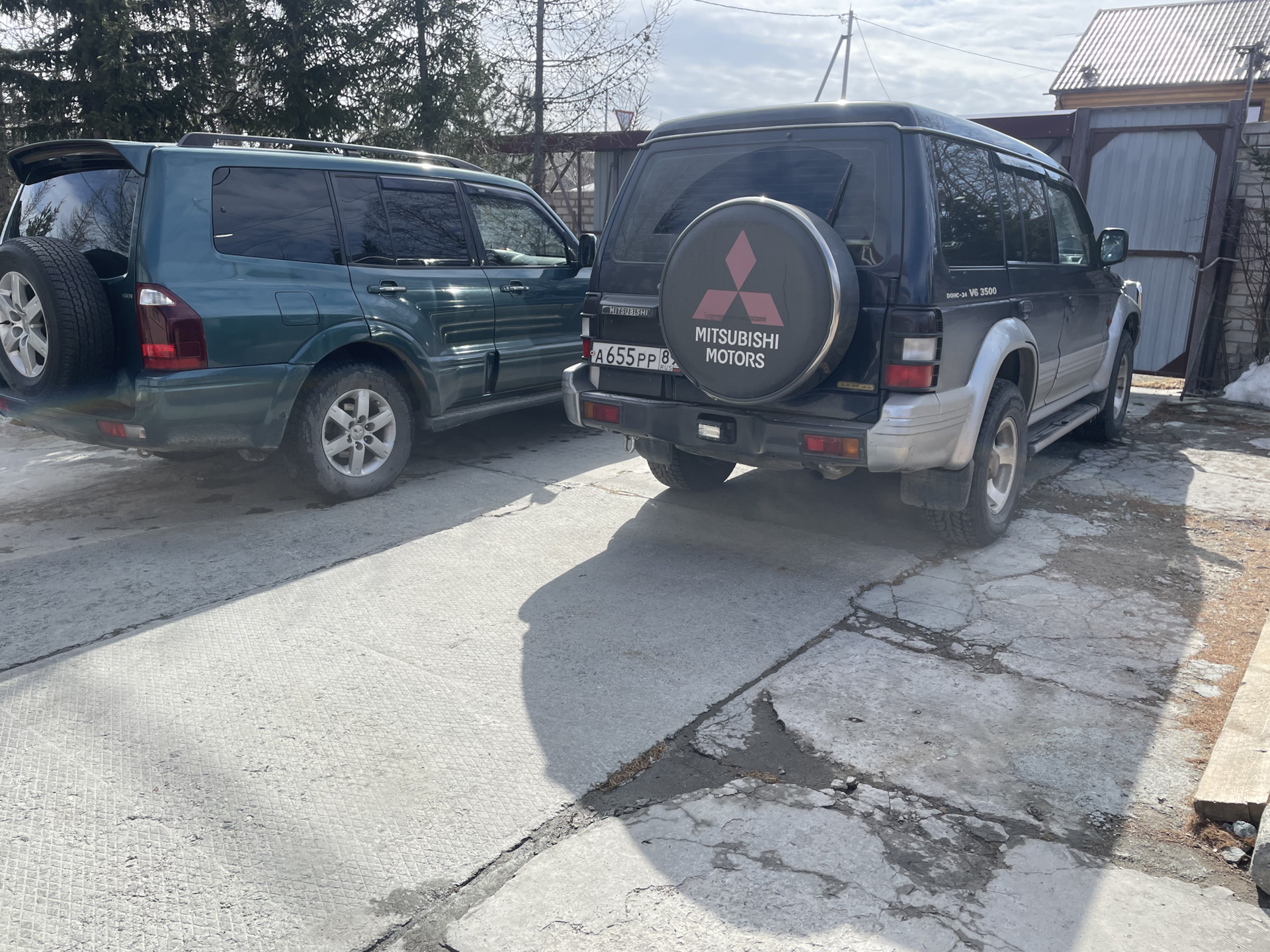 Просто фото — Mitsubishi Pajero (2G), 3,5 л, 1997 года | другое | DRIVE2