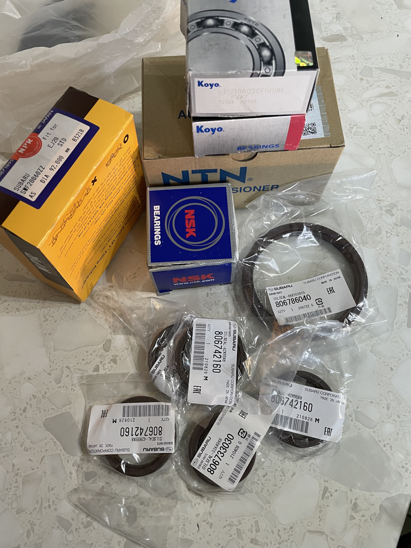 Ремонт двигателя. Done… — Subaru Impreza WRX STI (GV/GR), 2 л, 2010 ...