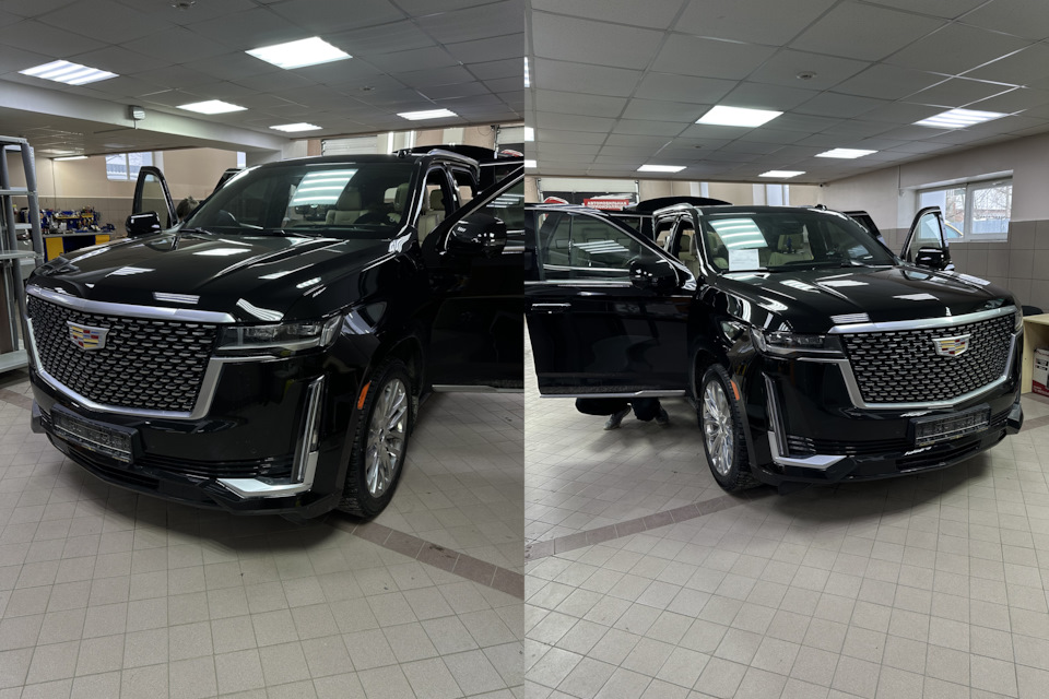 Шумоизоляция Cadillac Escalade по новой технологии PROFI — STP-Install ...