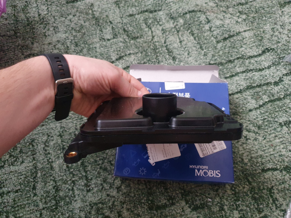 Частичная замена масла АКПП — Hyundai Solaris (2G), 1,6 л, 2017 года ...