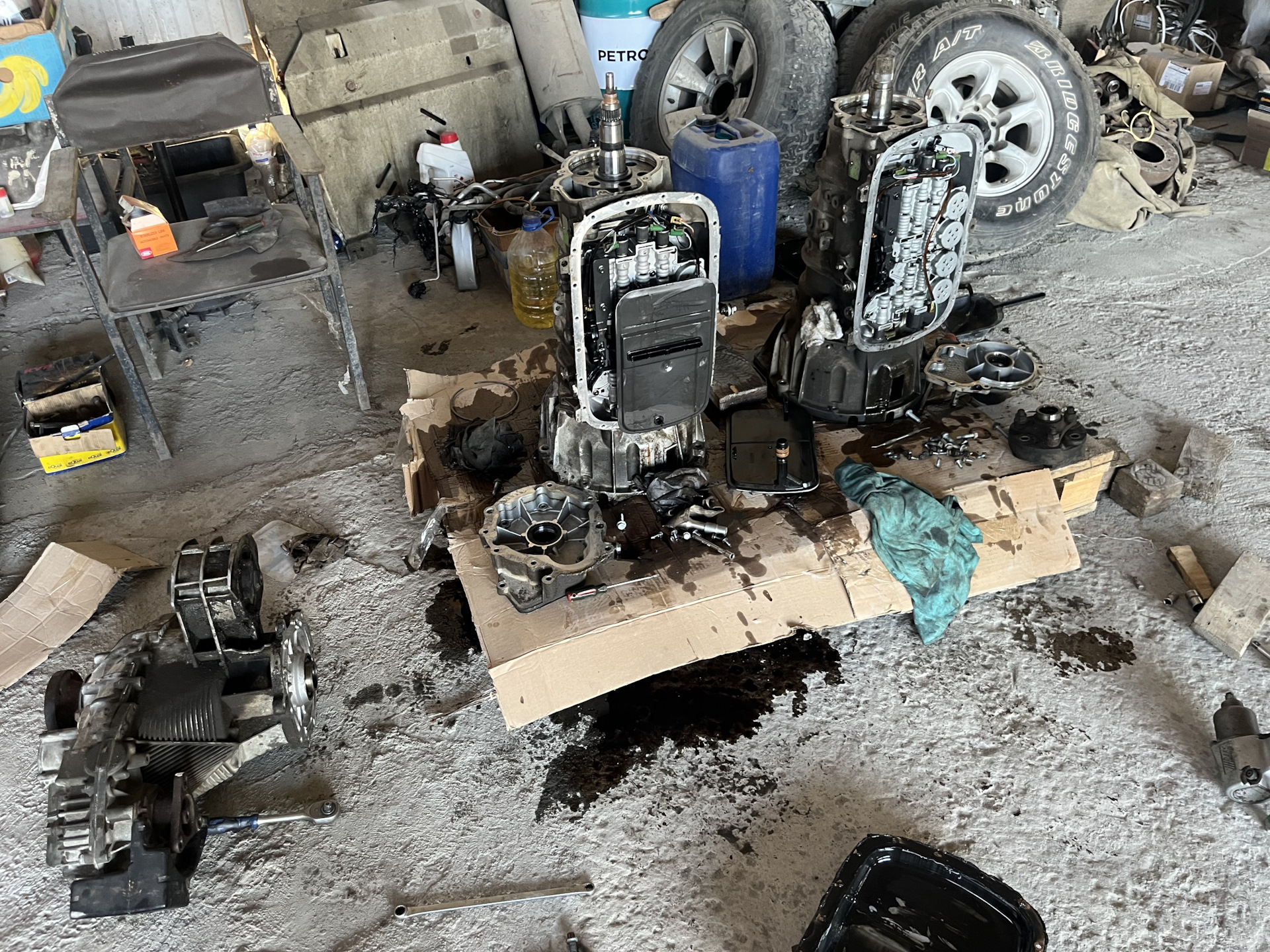 замена масел акпп, раздаточной кпп мостах — Land Rover Range Rover (3G ...