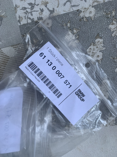 61130007571 ГНЕЗДО ЦИЛ.РАЗЪЕМА 2.5, ELA С ПРОВ. BMW | Запчасти на DRIVE2