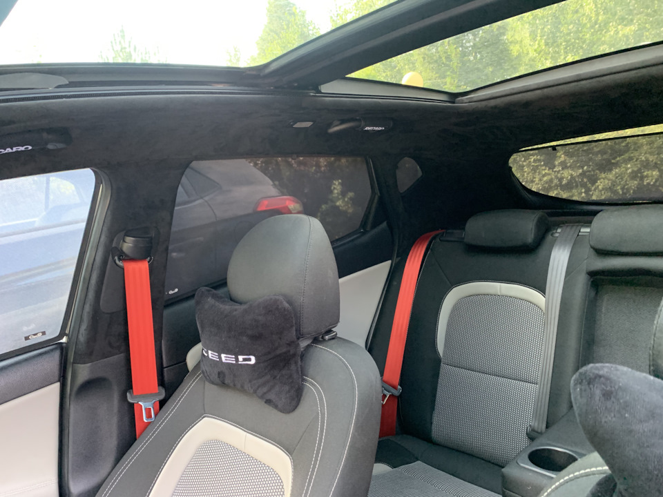 Замена лент — KIA Ceed (2G), 1,6 л, 2013 года | аксессуары | DRIVE2