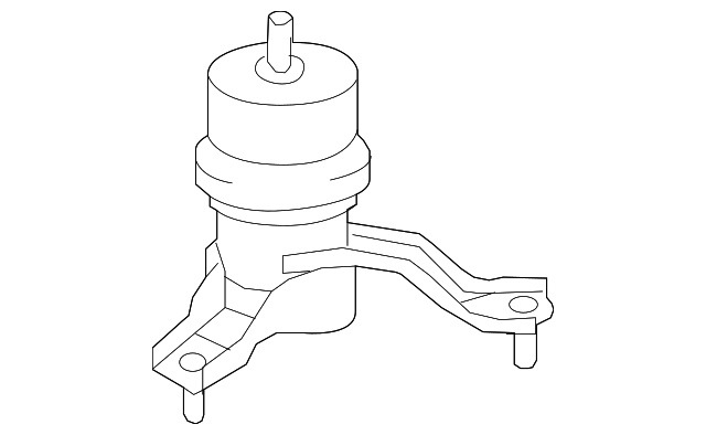 1236231040 ПОДУШКА ДВИГАТЕЛЯ ПРАВАЯ (ГИДРАВЛИЧЕСКАЯ). TOYOTA LEXUS ...