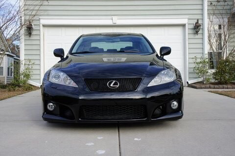 Isf front bumper photo — Lexus IS II, 2,5 л, 2008 года | тюнинг | DRIVE2