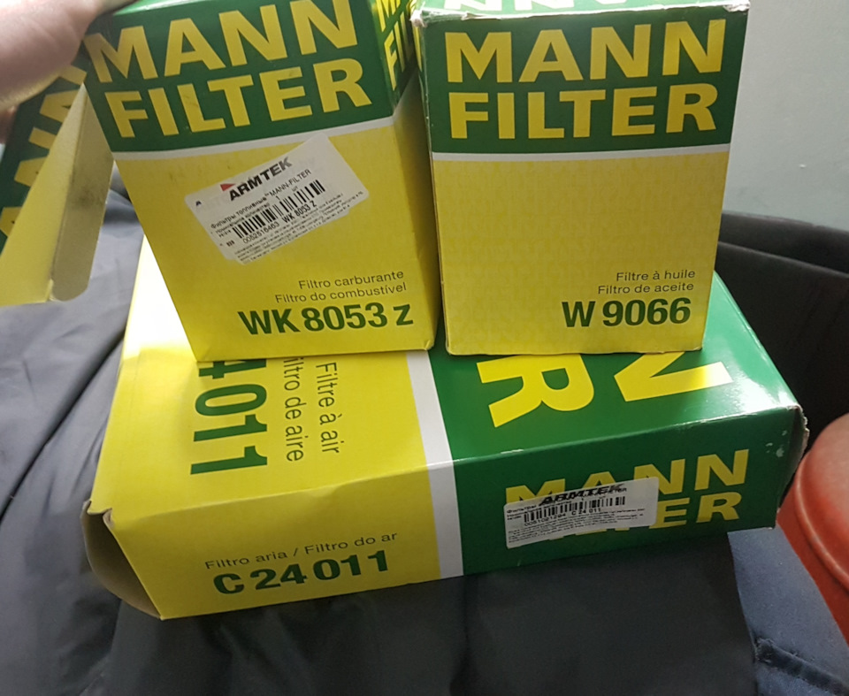 ТО Масло, фильтры 55тыс — Mitsubishi Pajero Sport (2G), 2,5 л, 2015 ...