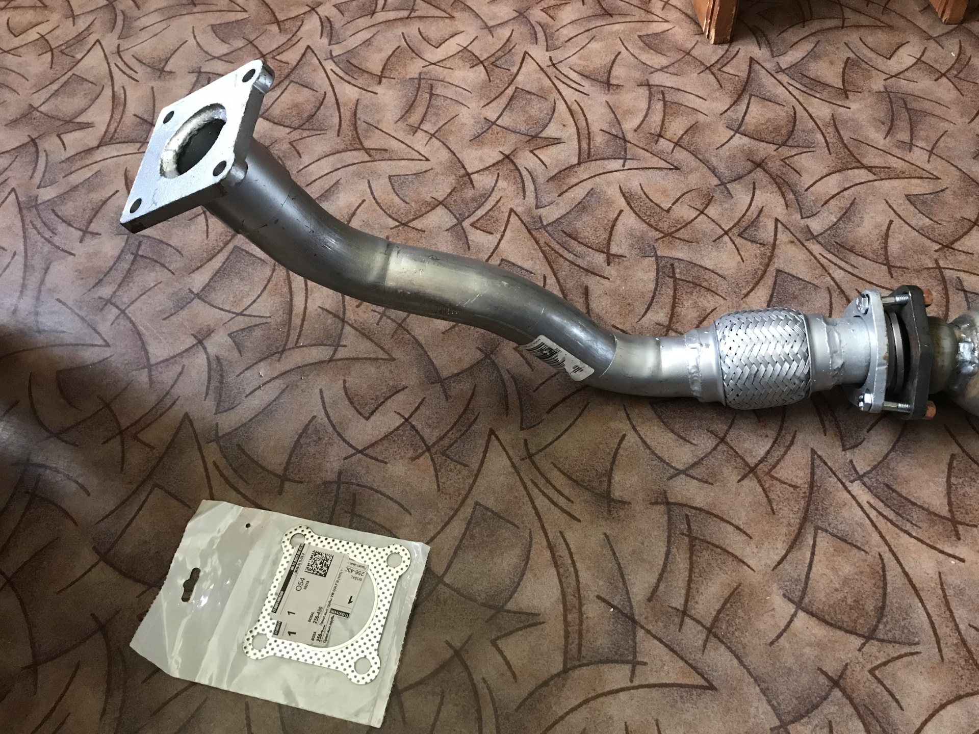 Выхлоп (1 часть) — Volkswagen Golf Mk3, 1,8 л, 1993 года | запчасти ...