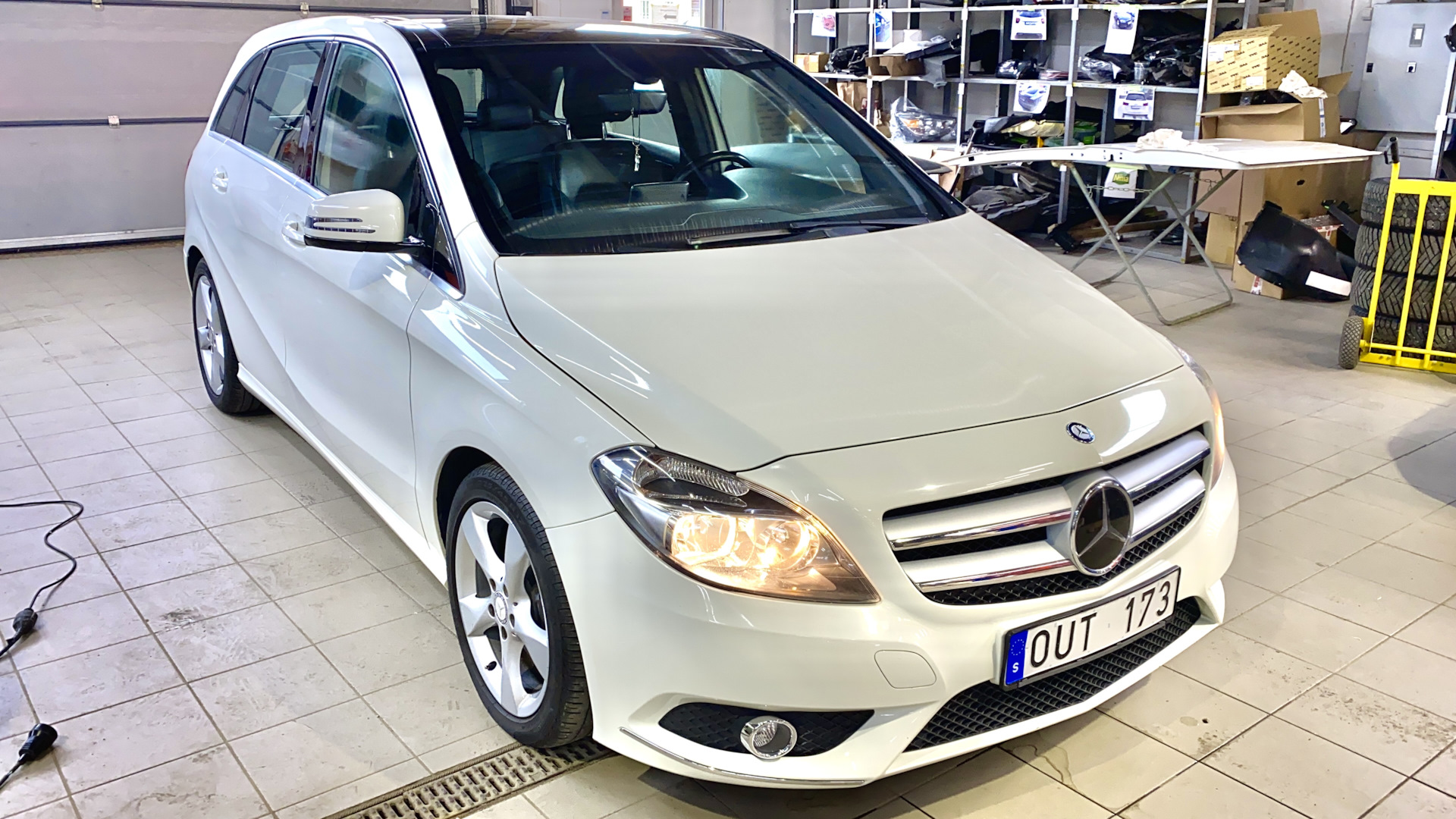 Mercedes-Benz B-Class (W246) 1.8 дизельный 2013 | Mercedes B180 CDI 7G ...