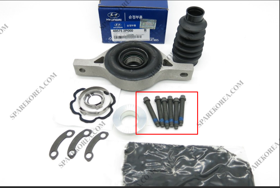 495752P000 ШАРИКОВЫЙ ПОДШИПНИК D=60ММ KIA HYUNDAI | Запчасти на DRIVE2