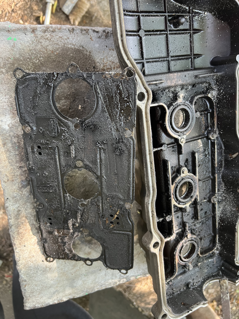 Чистка клапанных и замена сальников клапанов — Lexus RX (1G), 3 л, 2001 ...