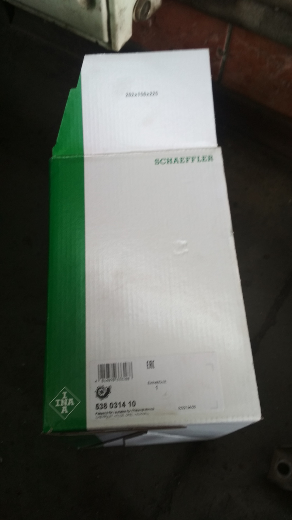 538031410 Водяной насос для охлаждения двигателя INA | Запчасти на DRIVE2