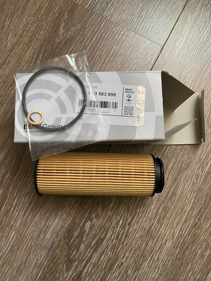 11428583898 Фильтр масляный BMW | Запчасти на DRIVE2