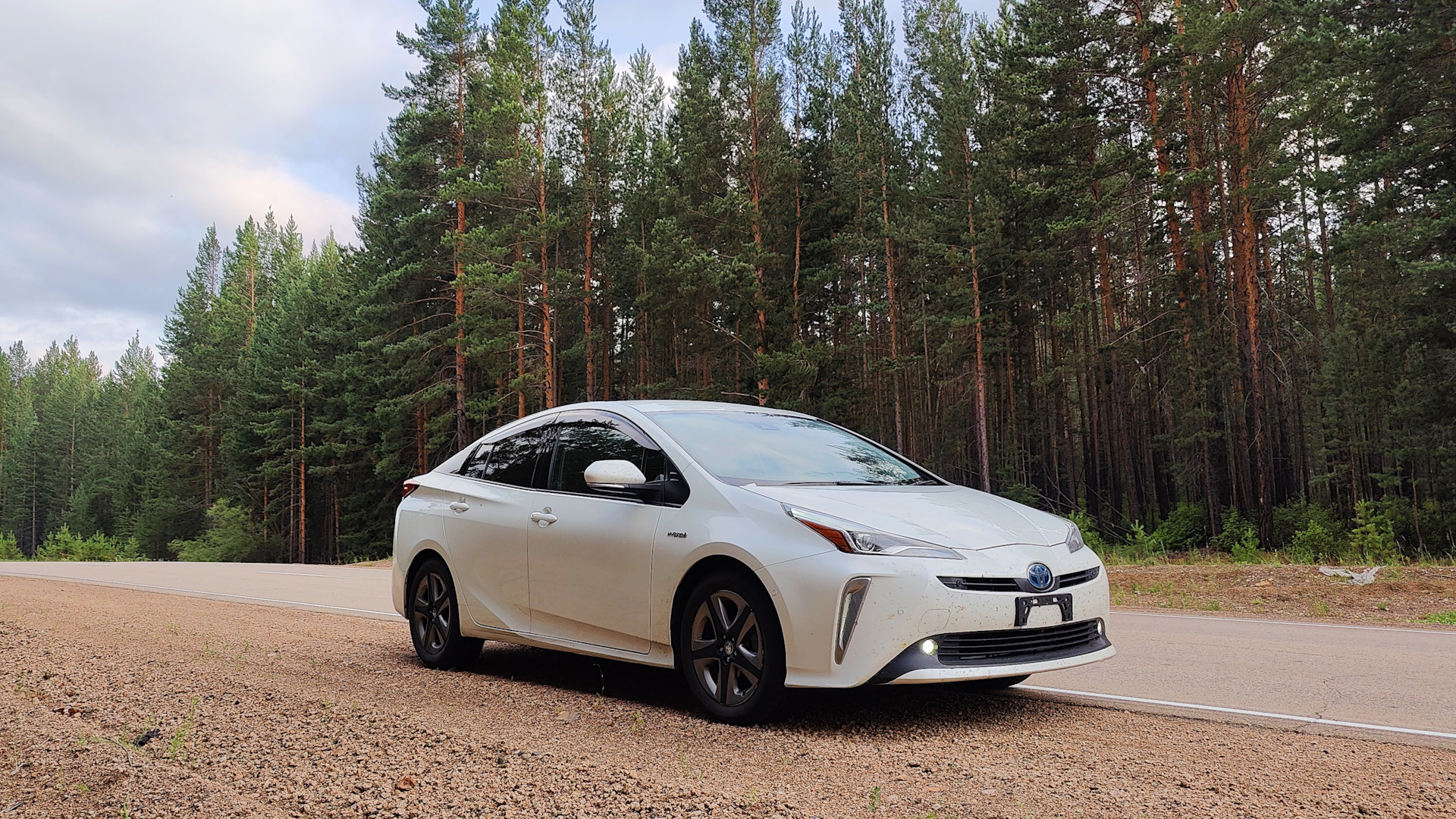 Toyota Prius (50) 1.8 гибридный 2019 | 51 A Premium на DRIVE2