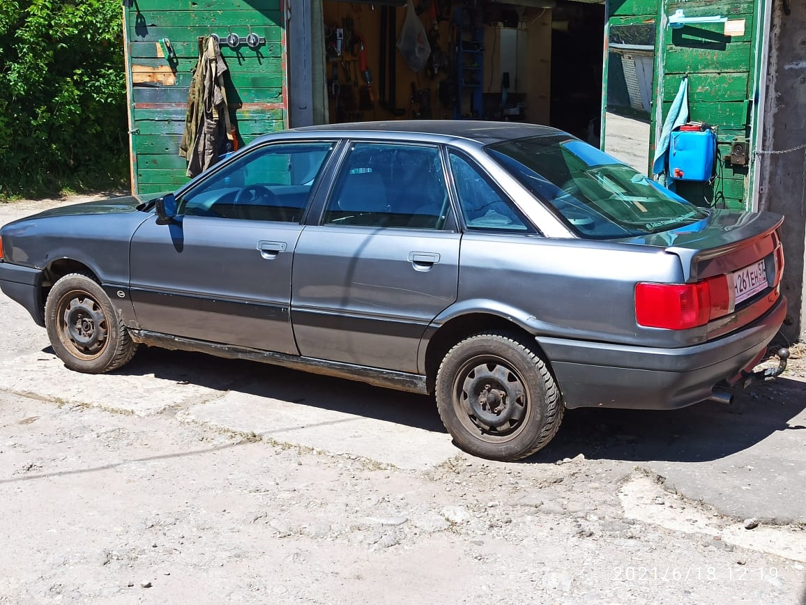 Машина уехала к новому владельцу — Audi 80 (B3), 1,8 л, 1989 года | продажа машины | DRIVE2