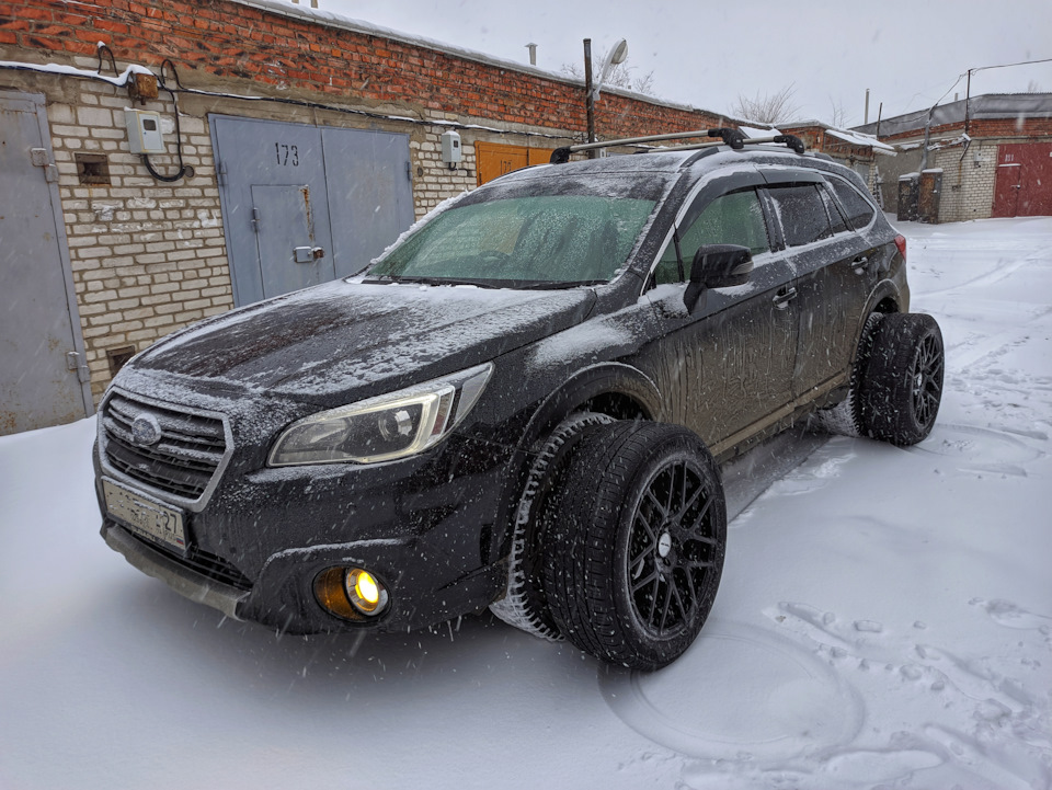 Обновка к лету — R19, MLJ Hyperion CVM — Subaru Outback (BS), 2,5 л ...