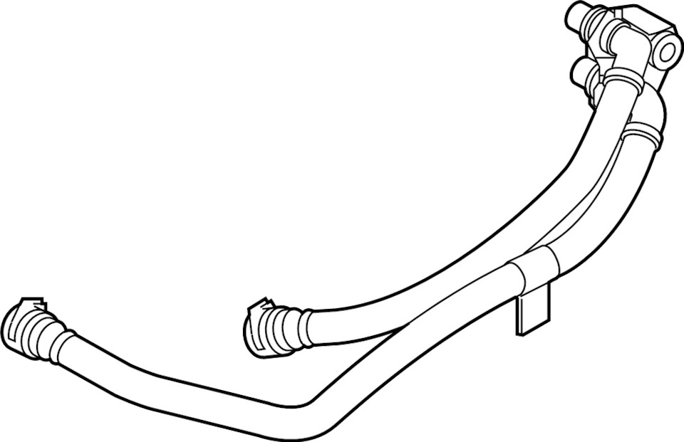 4N0317801E Напорный маслопровод охлаждения масла VAG | Запчасти на DRIVE2