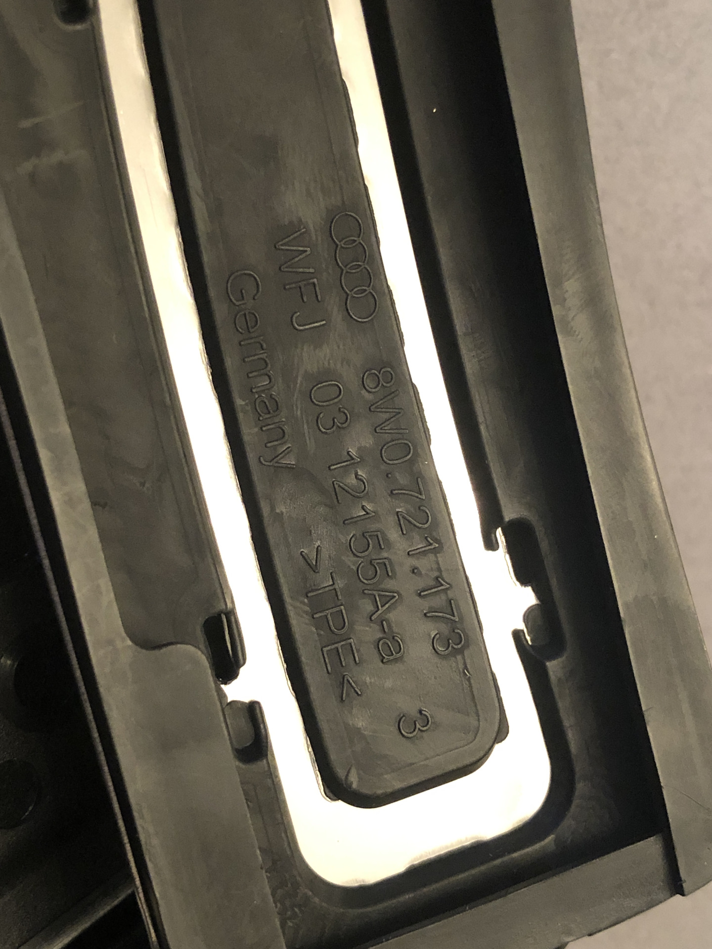 Накладки педалей — Audi Q5 (2G), 2 л, 2019 года | аксессуары | DRIVE2