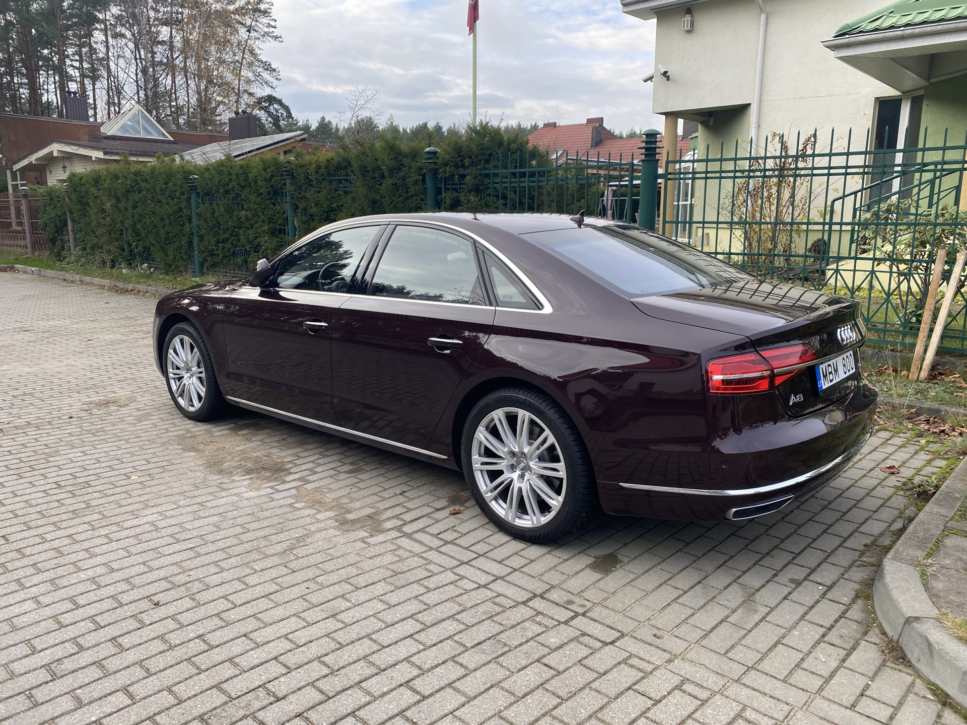 Переобуваемся. Зима на пороге. — Audi A8 (D4), 4,1 л, 2015 года | шины ...