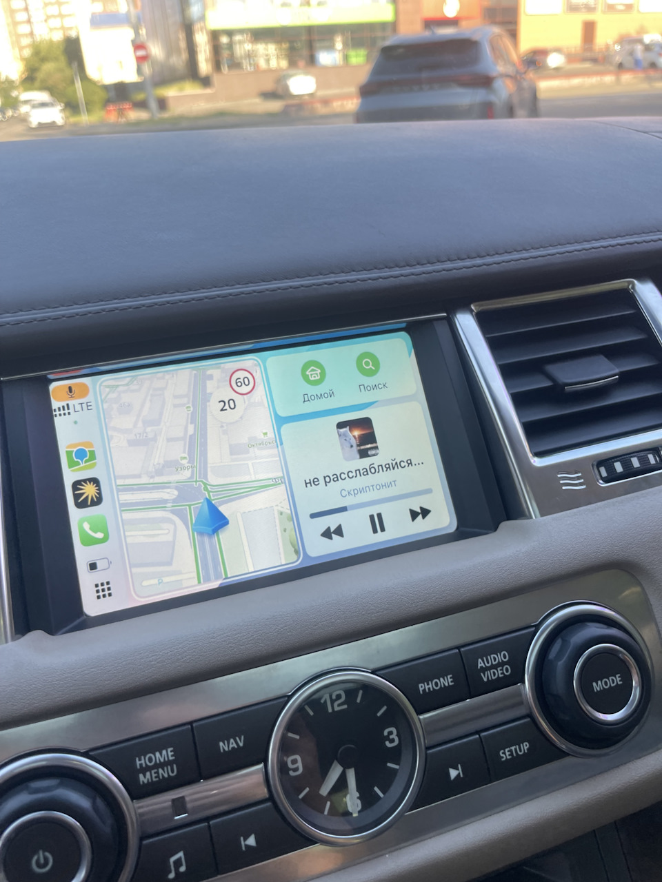 Car play range rover — Land Rover Range Rover Sport (1G), 5 л, 2012 ...