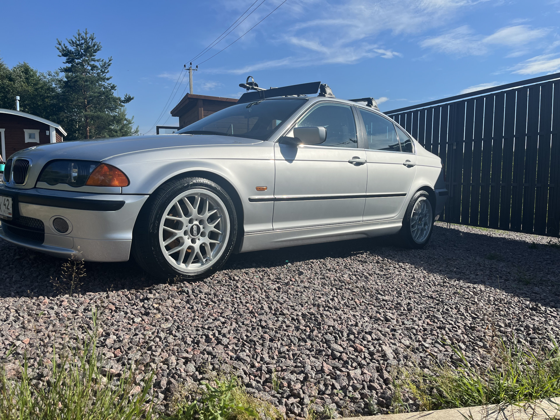 52. Обвес M-Tech 1. — BMW 3 series (E46), 2,2 л, 2001 года | кузовной ...