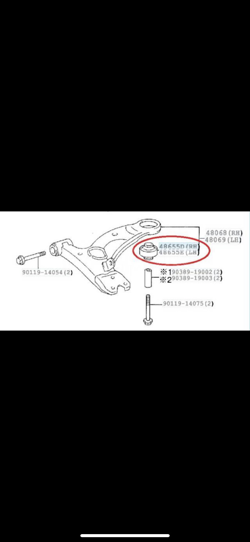 Передняя подвеска#1 — Toyota Corona EXiV (2G), 1,8 л, 1994 года ...