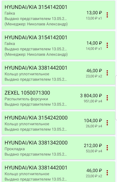 3381442001 Прокладка топливной форсунки KIA HYUNDAI | Запчасти на DRIVE2