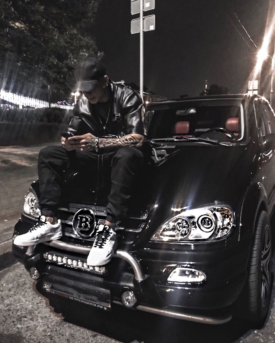 Просто так — Mercedes-Benz ML 55 AMG (W163), 5,5 л, 2001 года ...