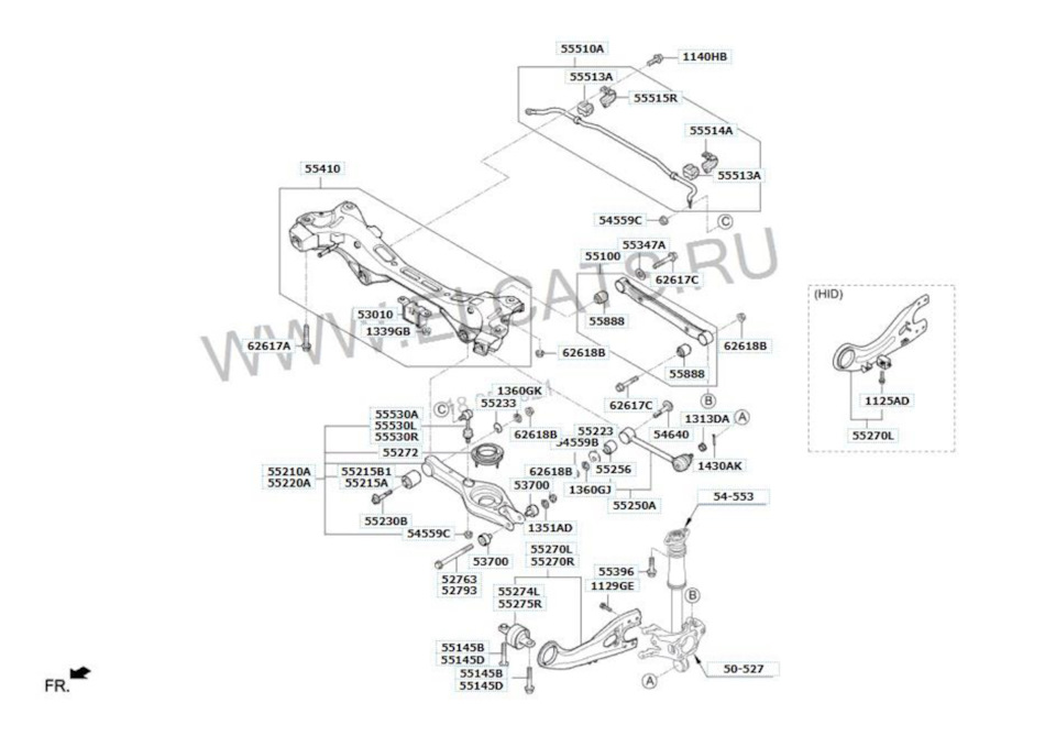 Закупка и замена запчастей для ремонта передней/задней подвески и ...