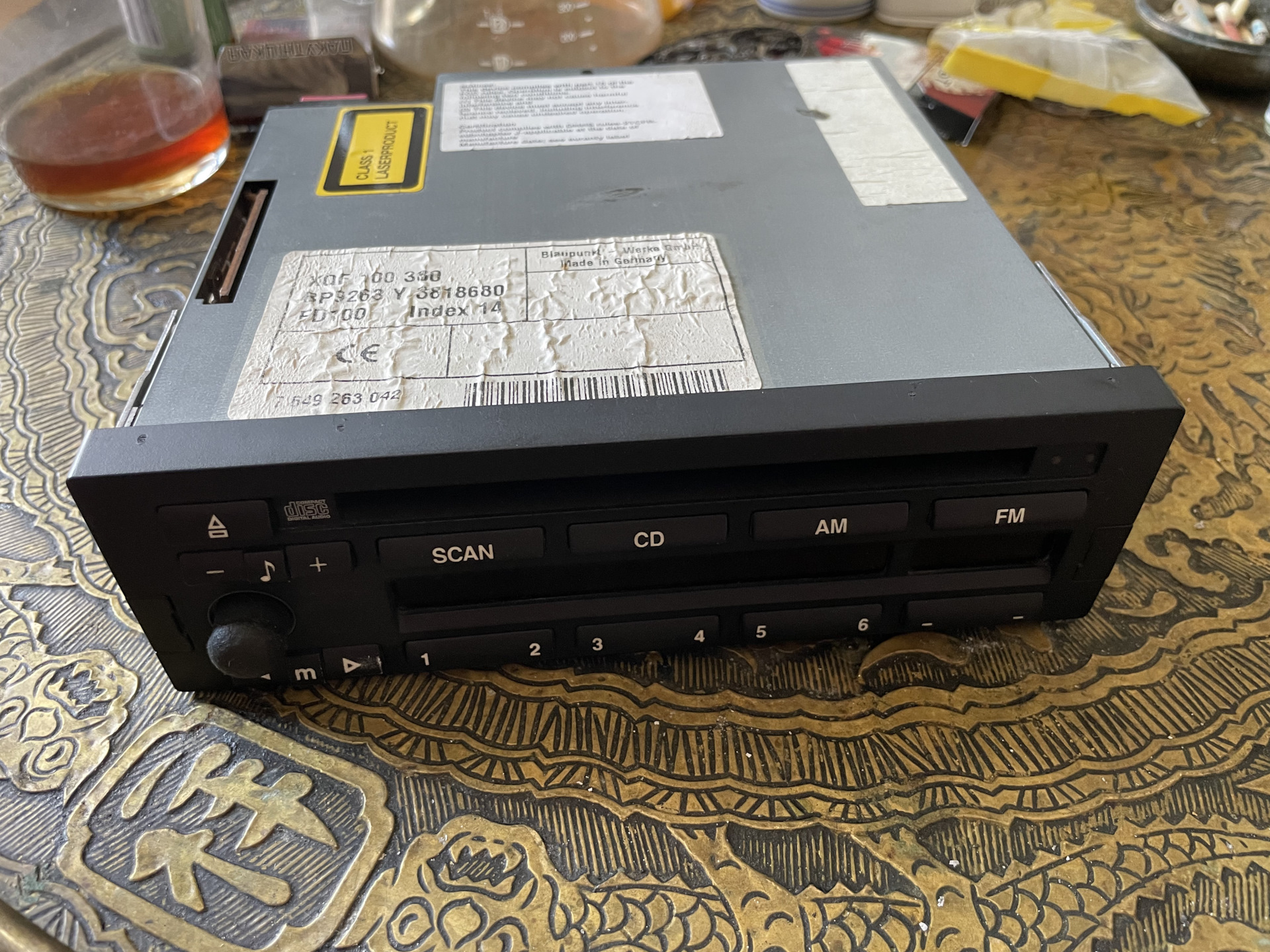 Штатная магнитола Cd43 — BMW Z3, 1 л, 1998 года | автозвук | DRIVE2