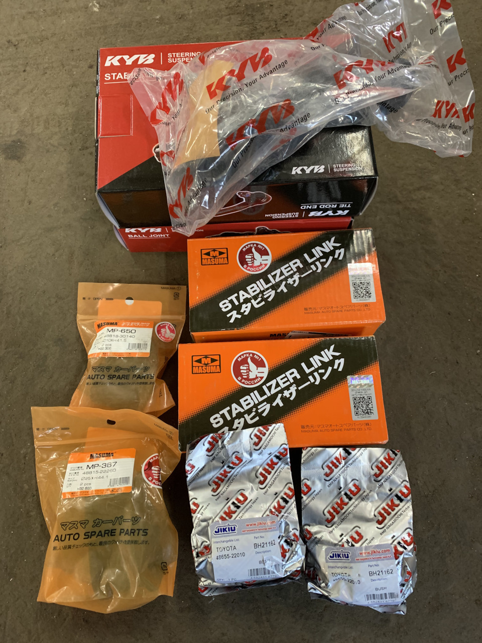 11• Ревизия подвески — Toyota Mark II Blit, 2,5 л, 2002 года | визит на ...