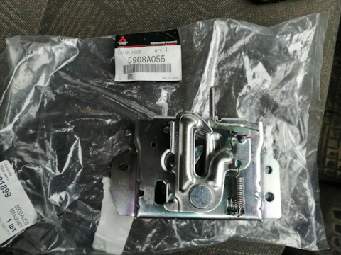 5908A055 Замок капота Mitsubishi | Запчасти на DRIVE2