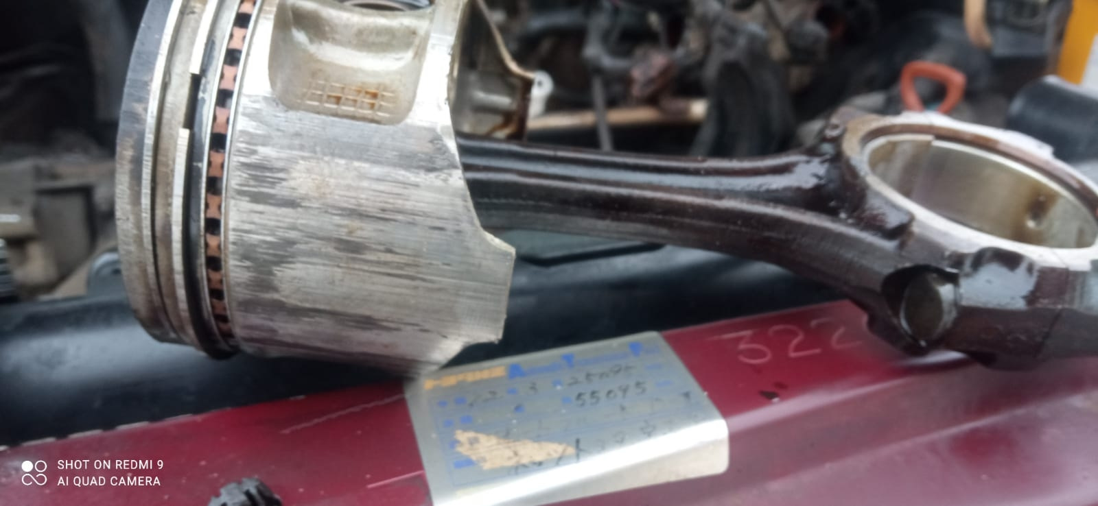 Вскрытие 3sfe. Контрафакные поршни тейкин. — Toyota Carina ED (3G), 2 л ...