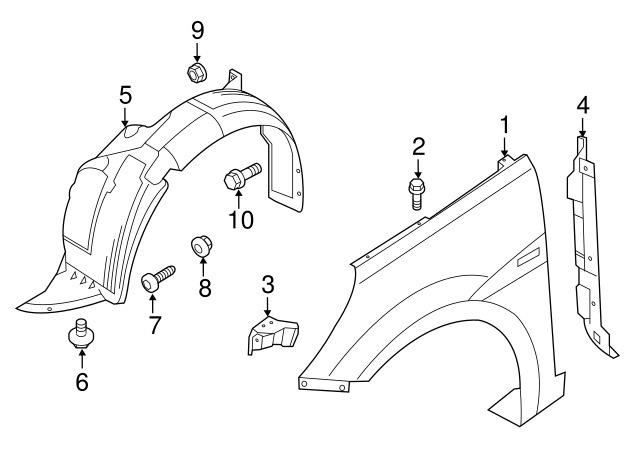 9215522110 Болт крепления лампы KIA HYUNDAI | Запчасти на DRIVE2