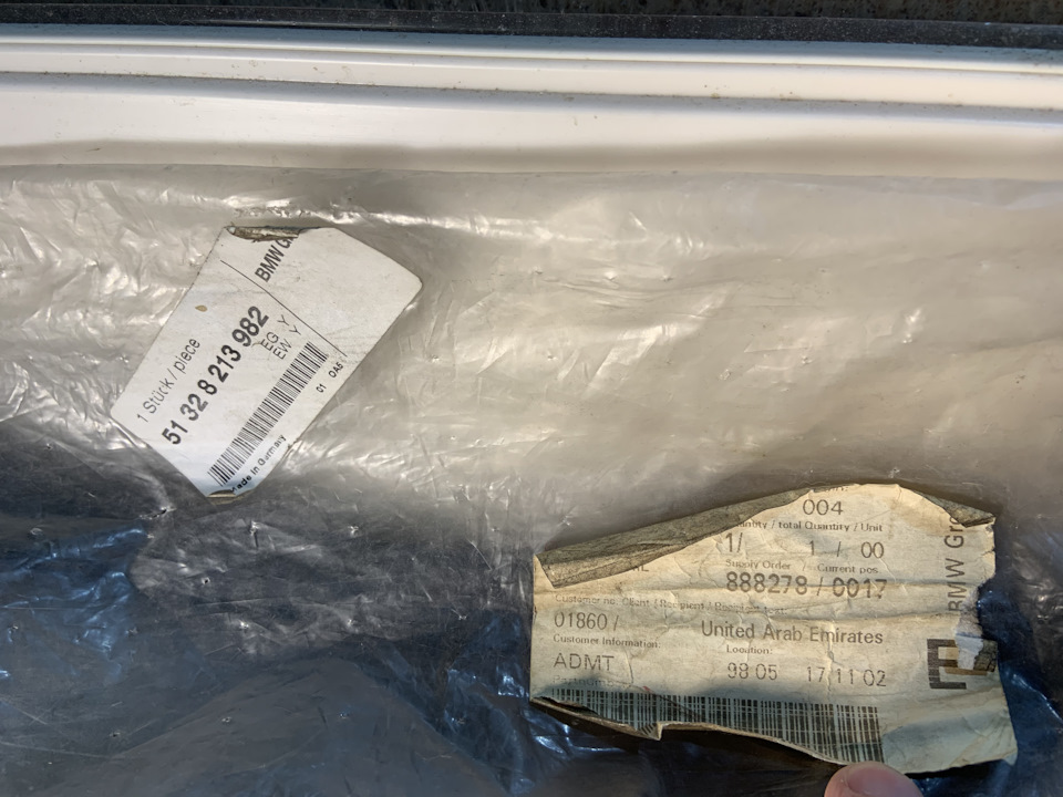 51328213982 Направляющая стекла П BMW | Запчасти на DRIVE2