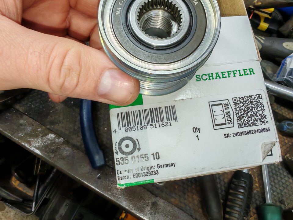 Ремонт генератора bosch — Skoda Yeti, 1,4 л, 2013 года | своими руками ...