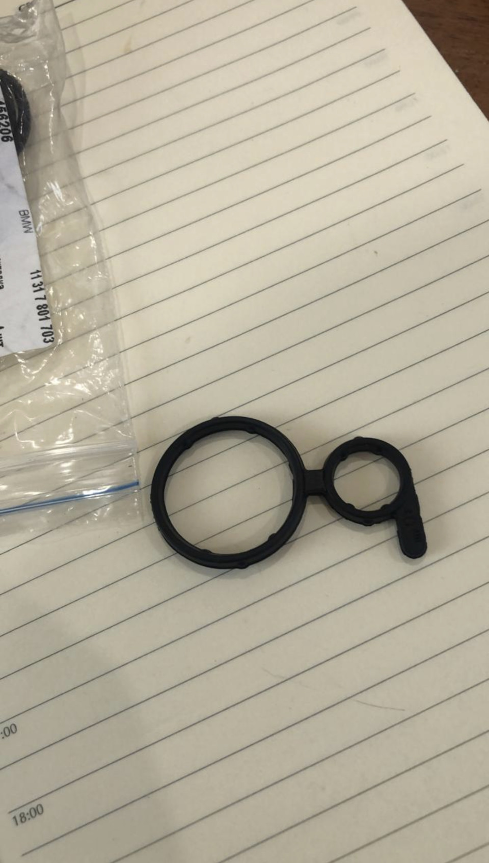 11317801703 Профильная прокладка BMW | Запчасти на DRIVE2