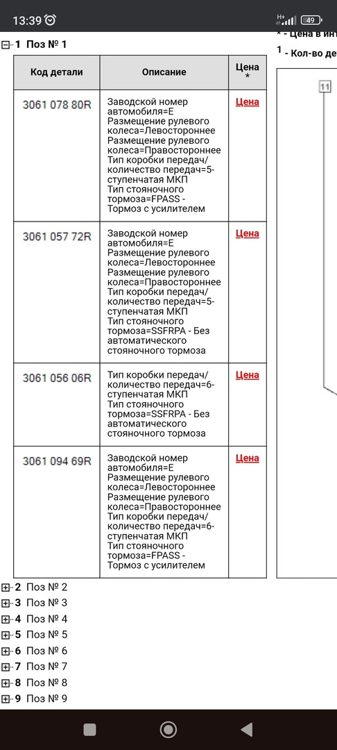306105606R Главного цилиндра сцепления RENAULT | Запчасти на DRIVE2