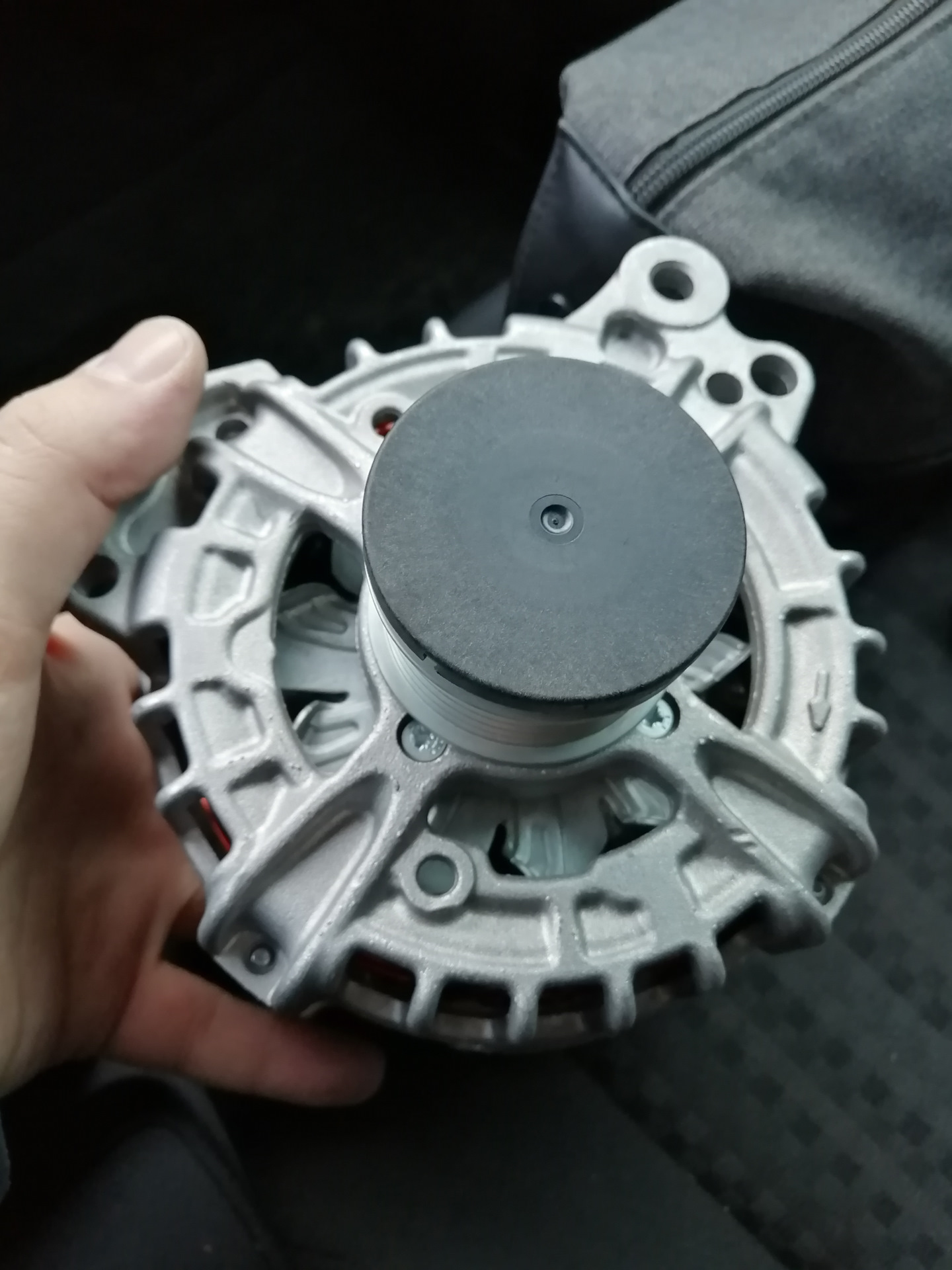 Установка генератора на 140А и "умная" клемма. — Volkswagen Polo Sedan ...